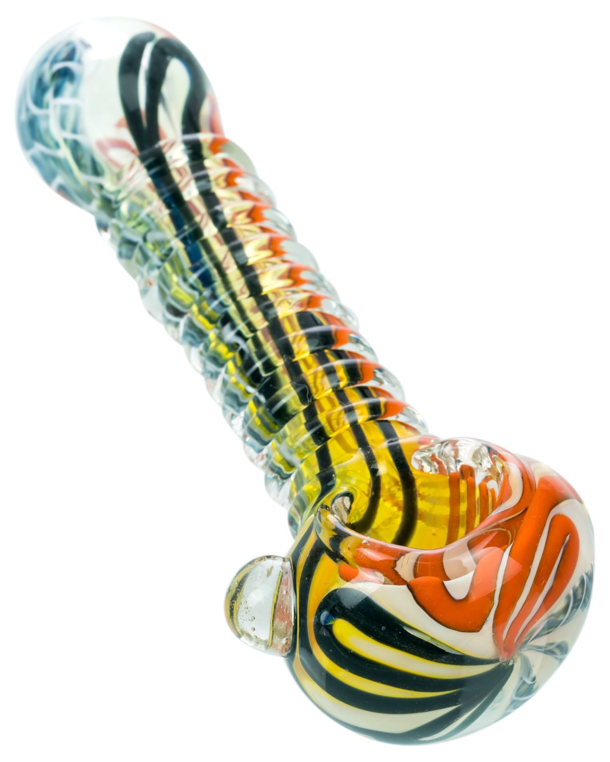Glass Wrapped Spoon Pipe - Weed Reader
