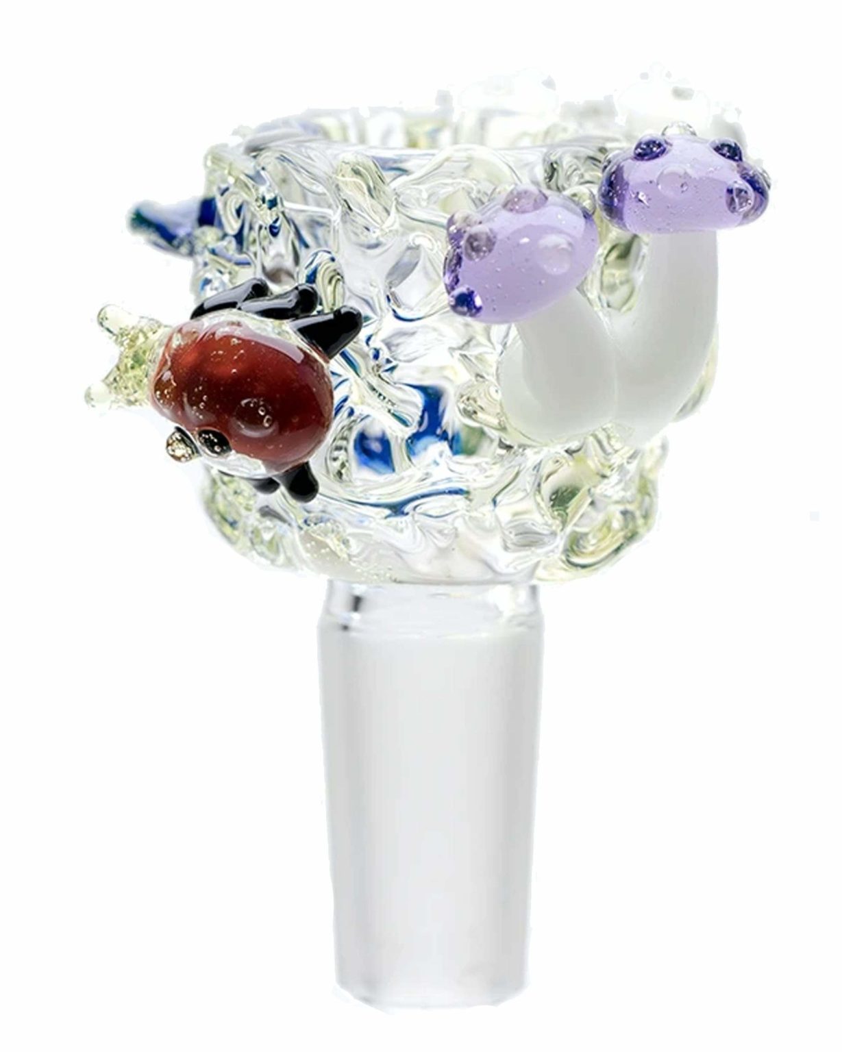 UV Reactive Cosmic Critters Bowl Piece - Weed Reader